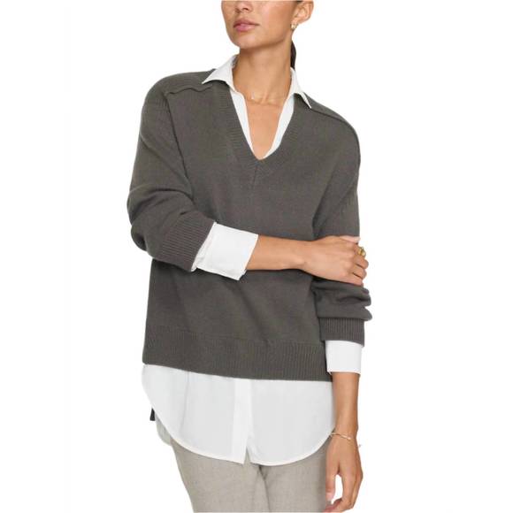Brochu Walker | Tops | New Brochu Walker The Looker Layered Vneck In ...